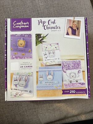 Crafter's Companion - Pop-Out Character Craft Kit Box 37 | eBay