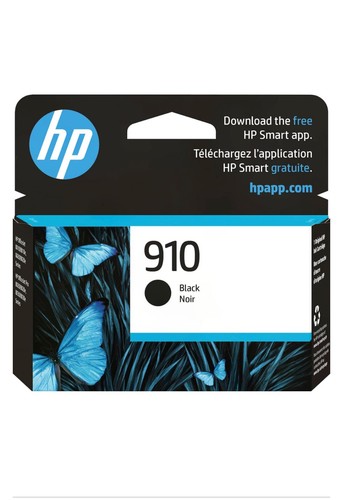 HP - 910 Standard Capacity Ink Cartridge - Black | eBay