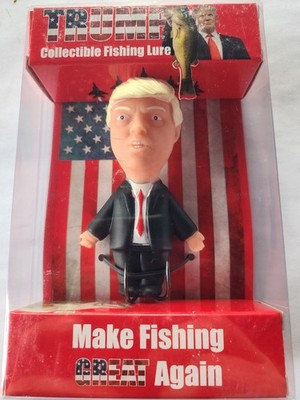 Donald Trump Make Fishing Great Again Collectible Fishing Lure New In ...