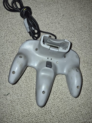 Nintendo 64 Grey Controller OEM N64 Original Tested Working Loose Stick ...