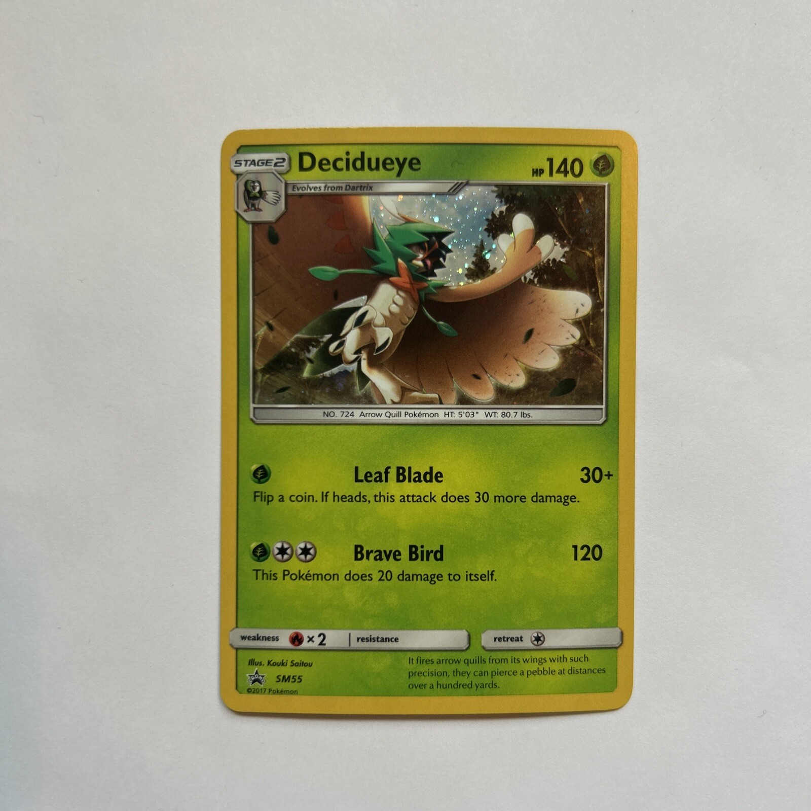 Decidueye SM55 - Black Star Promo - Pokémon TCG - NM/M | eBay