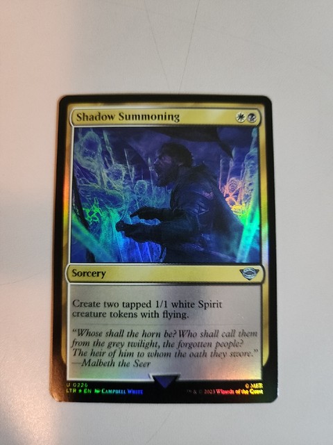 MTG Shadow Summoning The Lord of the Rings: Tales of Middle-earth 0226 ...