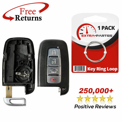 For 2011 2012 2013 2014 2015 Hyundai Sonata Replacement Key Fob Case ...