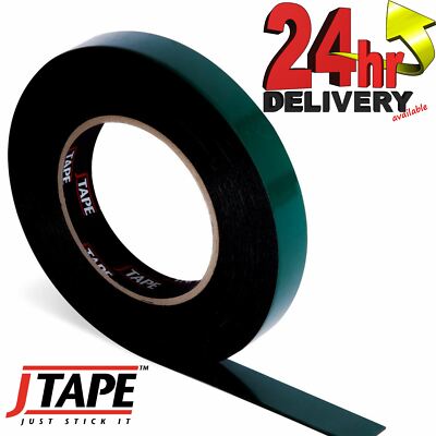 JTape 19mm x 10m Double Sided Mounting Tape Panel Trim Adhiesive Roll ...