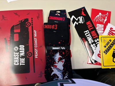 Syfy Sharknado 3 Limited Edition Press Kit -- DVDs, Socks and more ...