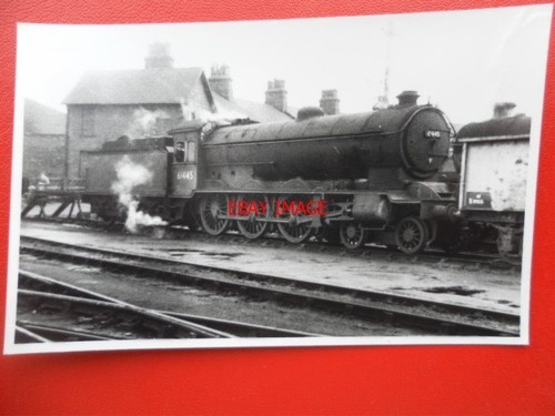 PHOTO LNER EX NER RAVEN CLASS B16 4-6-0 LOCO NO 61445 AT YORK 23/8/60 ...