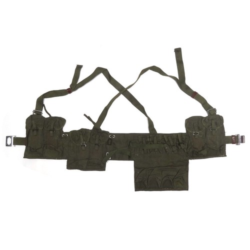 Surplus Vietnam War Chinese Type 63 Rifle Combat Webbing Bandolier Gear ...