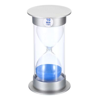 10 Minute Sand Timer, Sandy Clock Count Down Sand Glass, Blue Sands ...