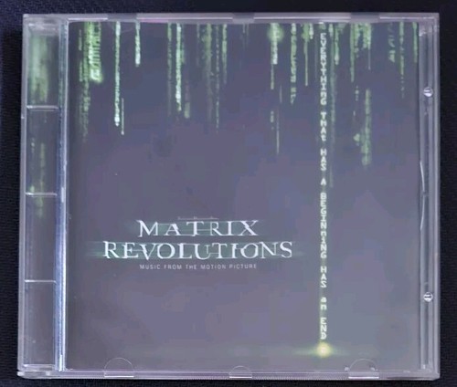 MATRIX REVOLUTIONS OST MUSIC FROM THE MOTION PICTURE - CD AUDIO. | eBay