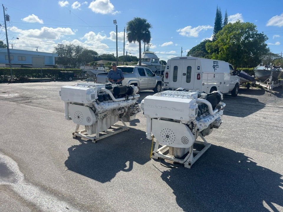 MAN ENGINE D2842LE406 1200HP | eBay