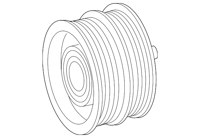 Genuine+Mercedes-Benz+Pulley+0002020419+OEM for sale online | eBay