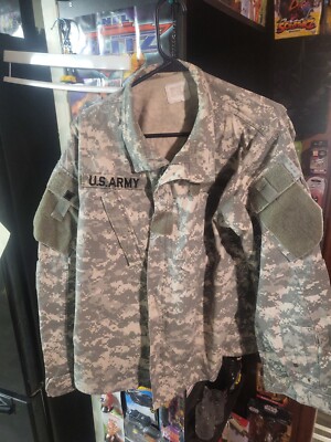 US Army Combat Uniform ASU Digital Coat Size Medium Regular Military | eBay