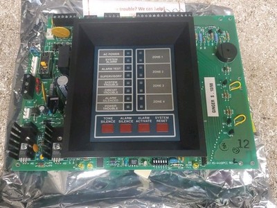 Fire-Lite MS-4424B / Notifier SFP-400B (4-Zone FACP) Replacement Board ...