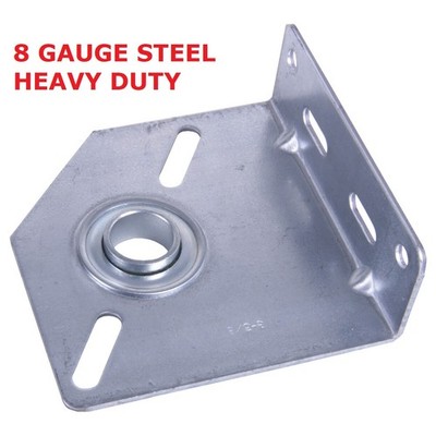 Garage Door Spring Anchor Bracket 3 3/8″ Shaft Offset 8 gauge w ...