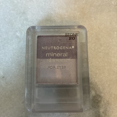 NEUTROGENA Mineral Sheers For Eyes Eye Shadow Duo 20 STONE New Sealed ...