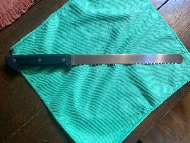 Gerber Balance Plus 9-1/2" Bread Knife #1404 High Carbon Stainless ...