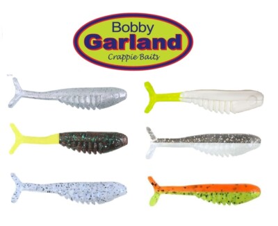 Bobby Garland 2 1/4" Slab Hunt'r Hunter Trout Crappie Baits Fishing ...