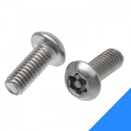 M6 M8 M10 Button Head Post Security Screw Torx Metric Coarse Stainless G304 | eBay Australia
