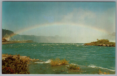 Ontario Canada Niagara Falls Rainbow Niagara River c1958 Postcard | eBay