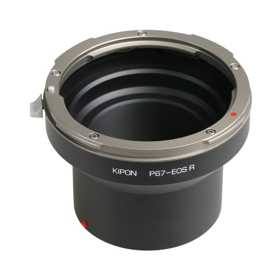 KIPON Adapter for Pentax 67 P67 Mount Lens to Canon EOS R Full Frame ...