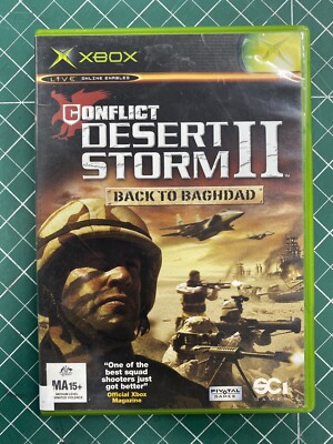 Conflict Desert Storm II Xbox Original | eBay Australia