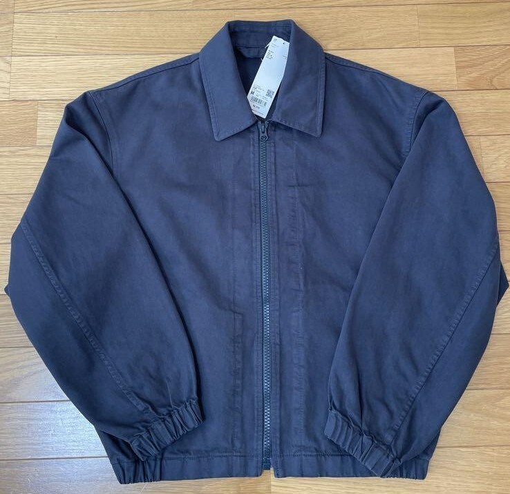 UNIQLO U Zip-Up Blouson Brown/Blue/Purple Jacket Men 467023 NEW Japan ...