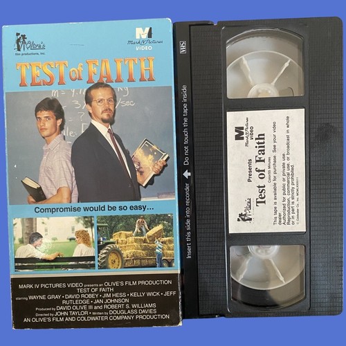 Test Of Faith- VHS Movie. 1989. Religious/Family. Free Shipping! | eBay