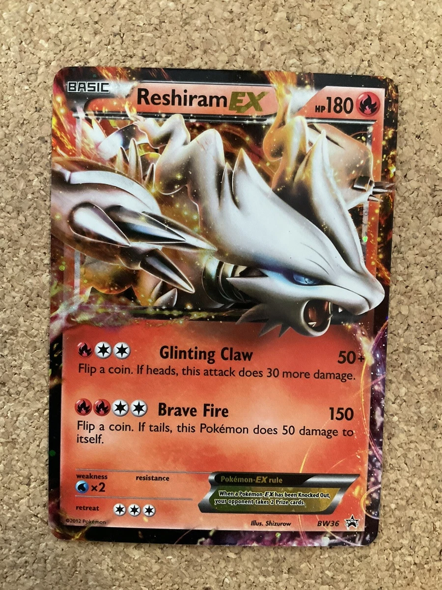 Reshiram Ex Card