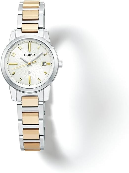 SEIKO LUKIA SSQV082 Titanium Sapphire Crystal Atomic Radio Solar Watch ...