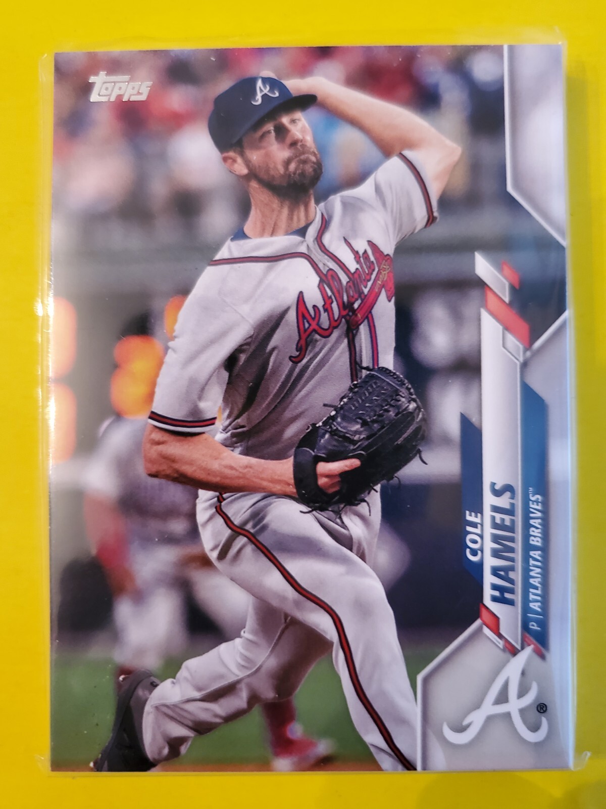(15) 2020 Topps #610 Cole Hamels Lot - Atlanta Braves | eBay