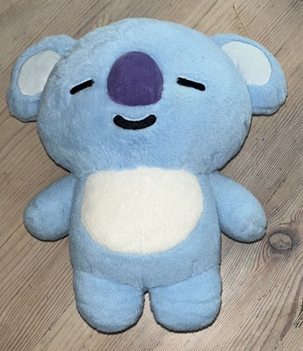 Rare Official BTS BT21 Koya Line Friends 9" Plush Blue Thinking Koala ...