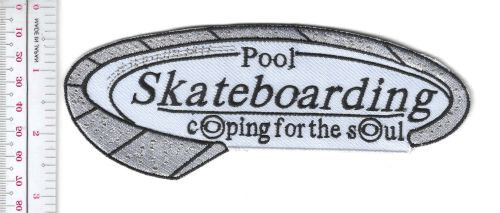 Retro Skateboarding Coping For the Soul Pool Skateboarding big NO ...