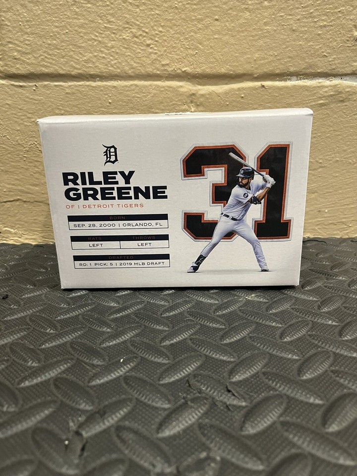 Riley Greene Diving Catch Bobblehead Detroit Tigers SGA 7/8/23 Only 15 ...