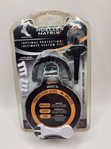 Sports Mouthguard Mueller Matrix Adult Mouth Guard By Opro W/Braces ...