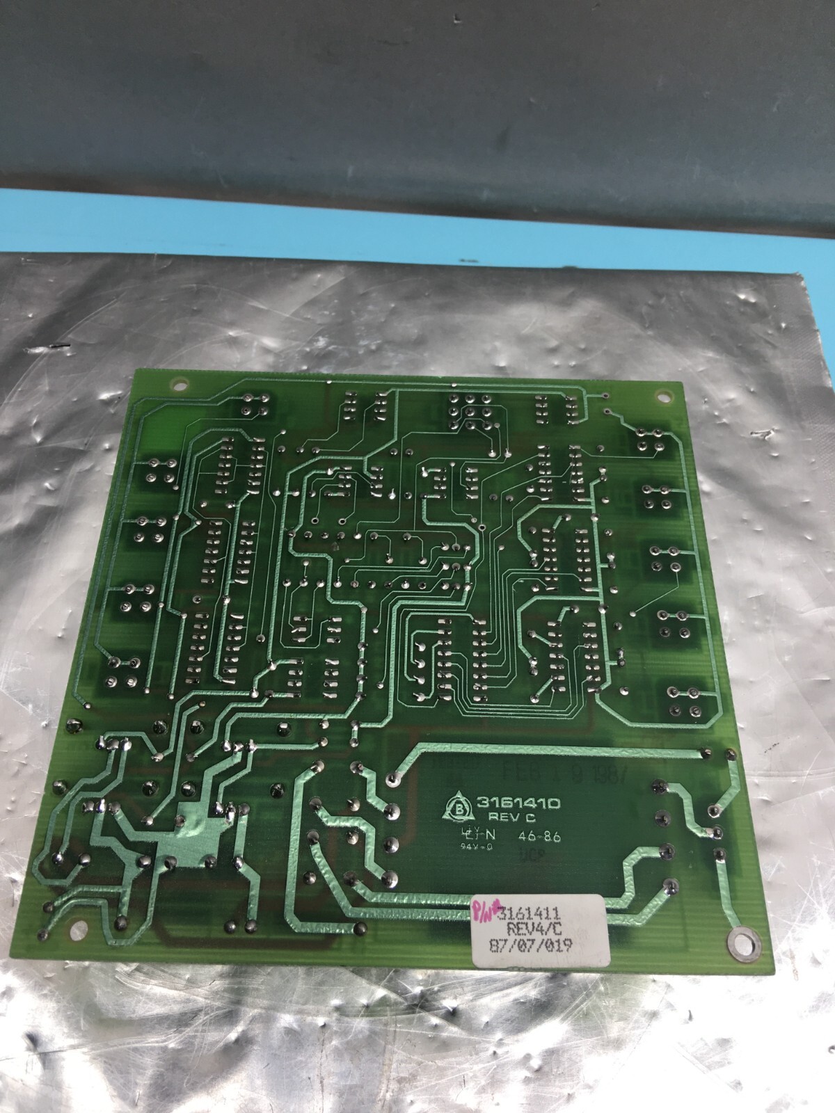 BTU ENGINEERING 3161411 10 CHANNEL COMMMUNICATION INTERFACE PCB BOARD ...