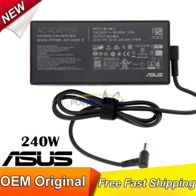 Asus Rog Zephrus GU604VZ-N4004W charger 240W 20V Original | eBay
