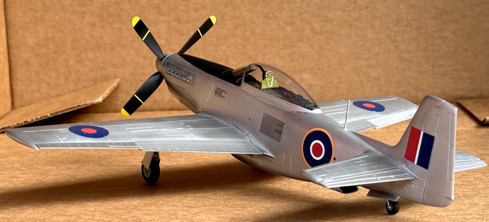 Canopy for 1/48 XP-51F, XP-51G, XP-51J Mustang prototypes + Cockpit ...