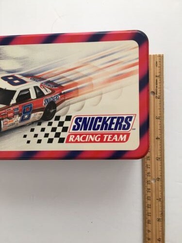 1991 Snickers Racing Team #8 Collectible Tin NASCAR | eBay