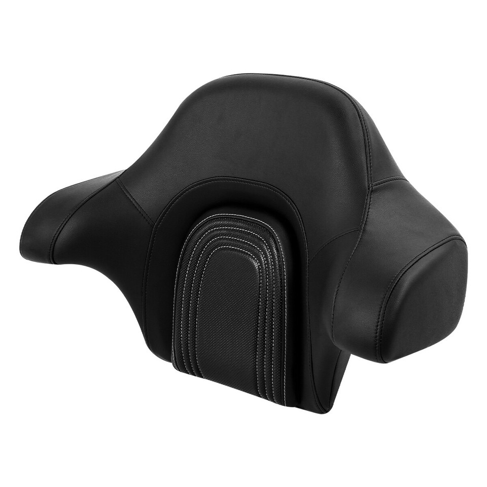 Passenger Backrest King Backrest Pad Fit For Harley Touring Road King ...