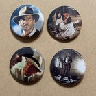 4 Indiana Jones Raiders Of The Lost Ark 1.5" Pinback Buttons (Choose ...