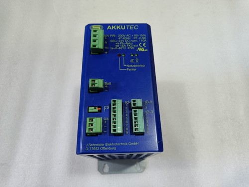 J.SCHNEIDER AKKUTEC 2410-0 NBPAN33G1M01-060807 Power Supply | eBay
