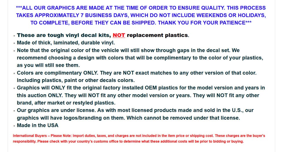 Golf Cart Graphique Kit Décalque Autocollant Pour Ez-Go 14-20 Empire ...