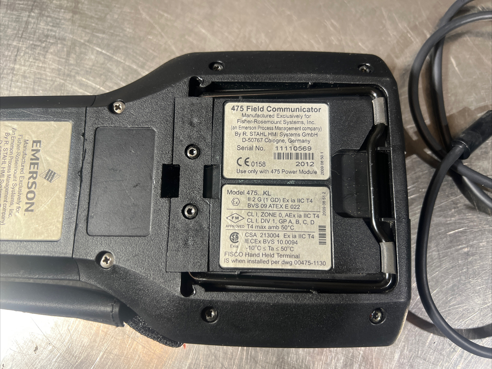 HART 475 Field Communicator V3.7 Emerson 475 | eBay