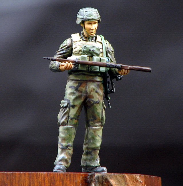 Djiti's 1/35 French ISAF Soldier with Lee–Enfield Rifle Afghanistan ...