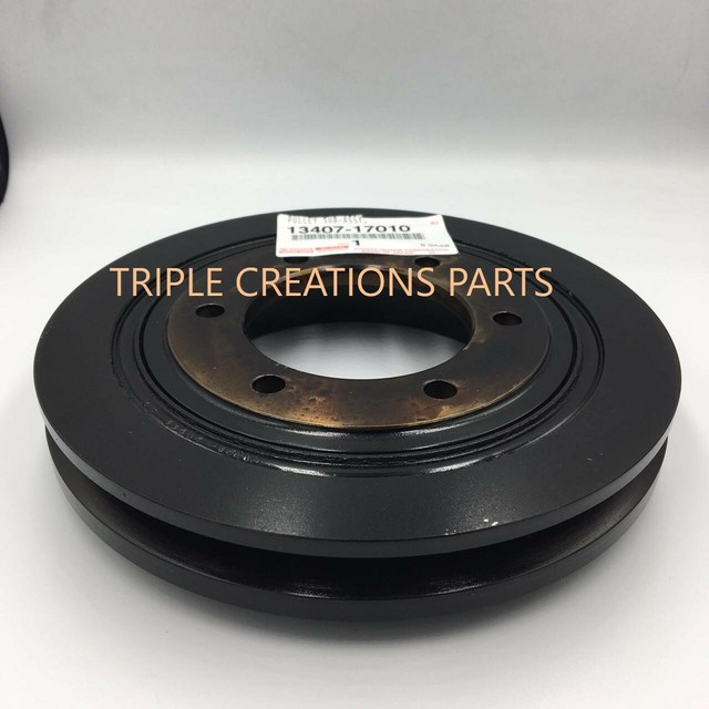 13407-17010 OEM Genuine Toyota Pulley Crankshaft No.2 1340717010 for ...