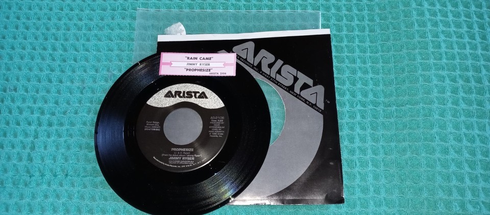 JIMMY RYSER rain came / prophesize,record#AS-2106 | eBay