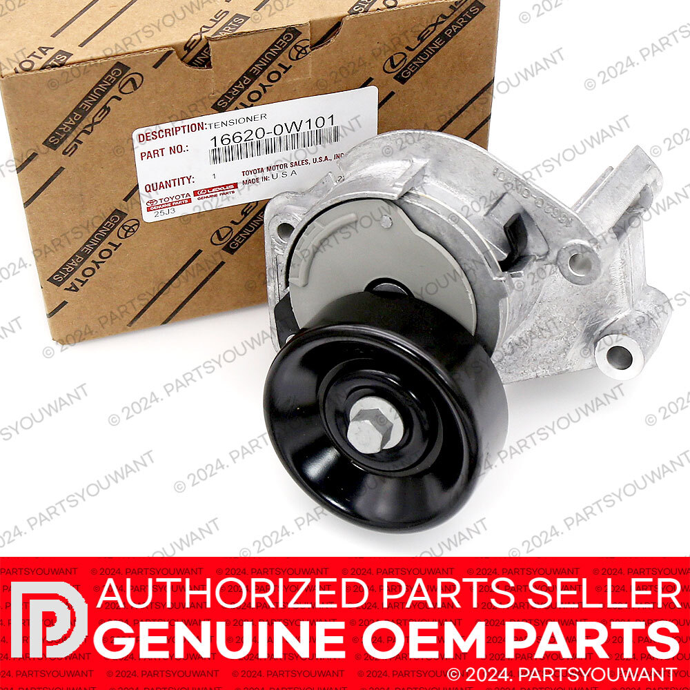 GENUINE Toyota Lexus OEM V-Ribbed Serpentine Fan Belt Tensioner 16620 ...