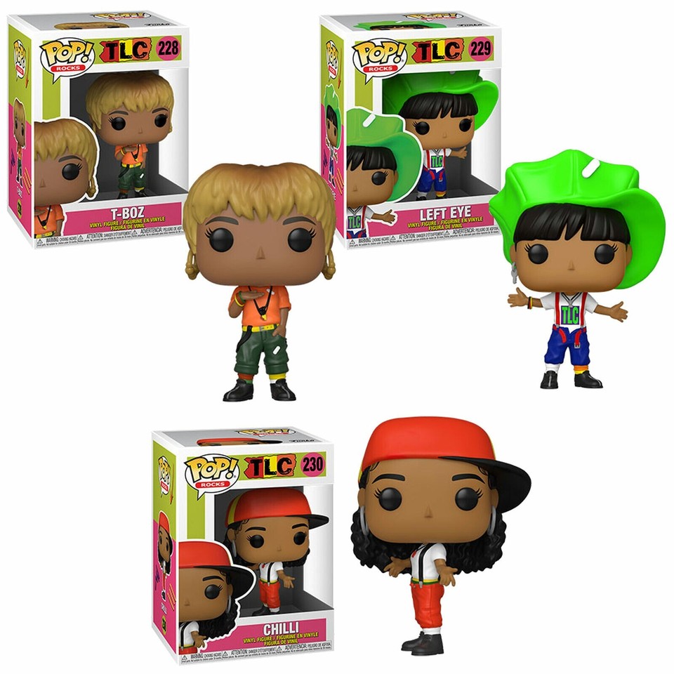 Funko Pop Music TLC Chilli, Left-Eye and T-Boz Complete Set 3 New | eBay
