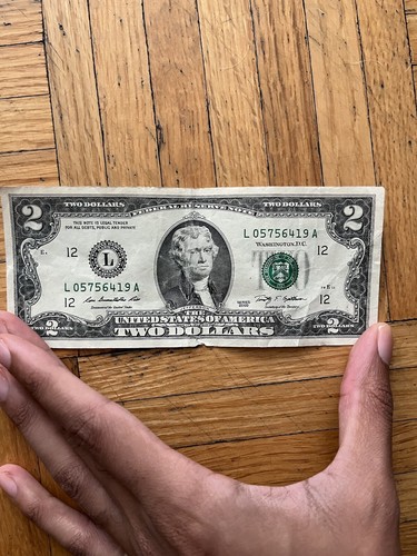 RARE 1776 2 DOLLAR BILL L 2003 SERIES | eBay