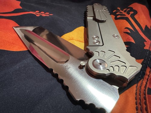 PMP MIDGARDS MESSER BIG BOSS FRAMELOCK KNIFE NIB w/FREE USPS PRIORITY ...